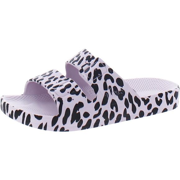 Freedom Moses | Shoes | Freedom Moses Girls Leo Purple Printed Slip On ...